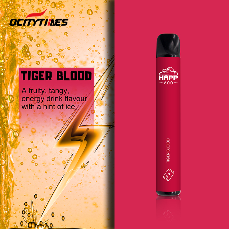 Custom Happ Crystal Bar 600 puffs mini vape e cigarette - Buy ...