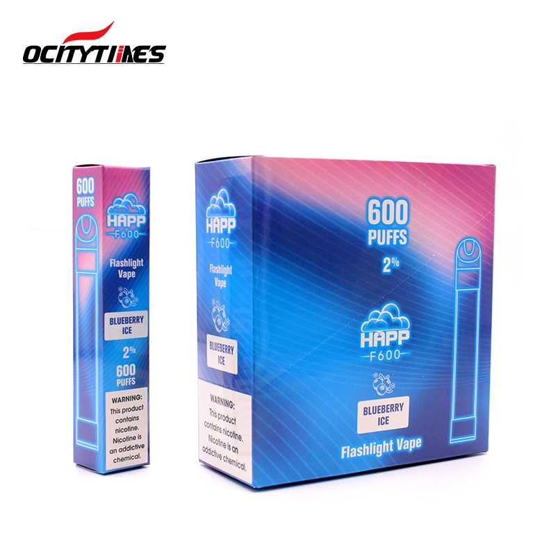 Cool design pod vaporizer Happ F600 LED disposable vape - Buy vape ...