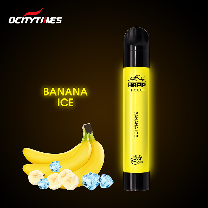 Strawberry ice LED flashlight 600 puffs disposable pod vape pen - Buy ...